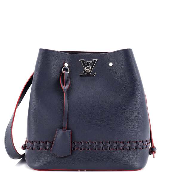 Louis Vuitton | Bags | Louis Vuitton Lockme Bucket Bag Braided ...